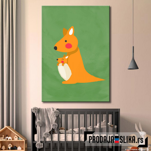 Kengur - slika na platnu