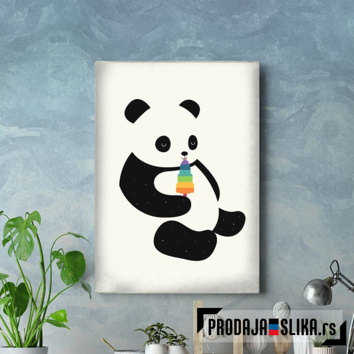 Panda Dream - slika na platnu